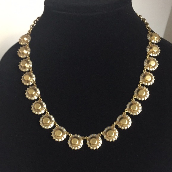 J. Crew | Jewelry | J Crew Crystal Necklace Lobster Clasp Signed Mark ...